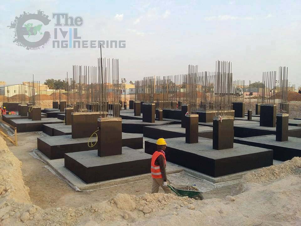 Spread Footing or Isolated Footing Reinforcement Detail