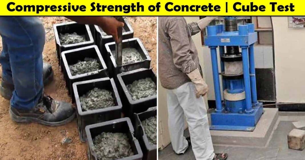 Compressive Strength of Concrete | Cube Test - The Civil Engineering