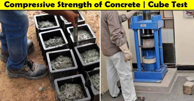 Compressive Strength of Concrete | Cube Test - The Civil Engineering