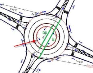 How Calculate Asphalt Quantity for Round About in Road Construction